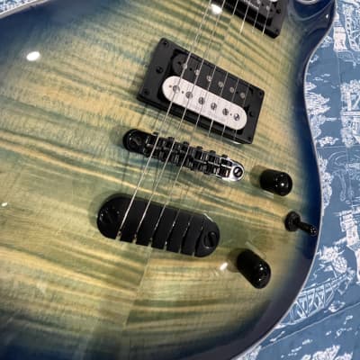 Dean Icon Select Flame Maple Top Electric Guitar Ocean Burst | Reverb