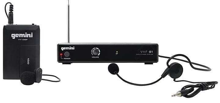 GCI-VHF-01HL Gemini LAV- Headset VHF Combo Wireless | Reverb