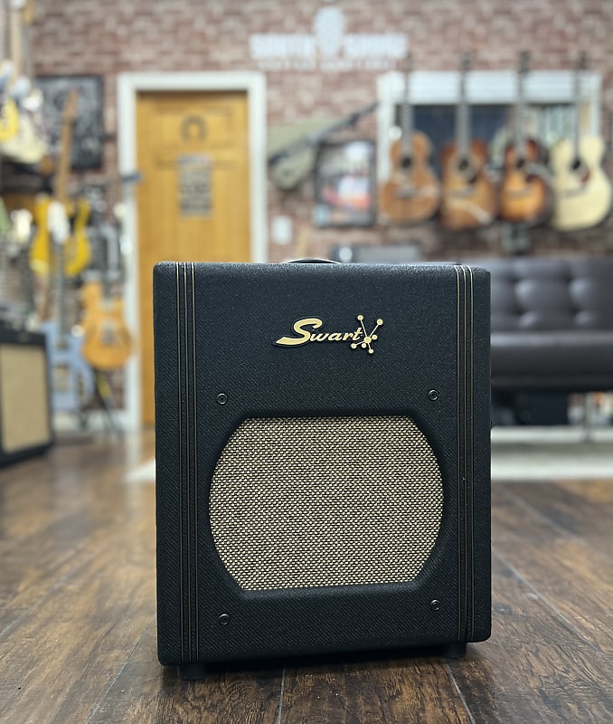 Swart Atomic Space Tone Pro - 2023 - Black Tweed w/ Mojotone | Reverb
