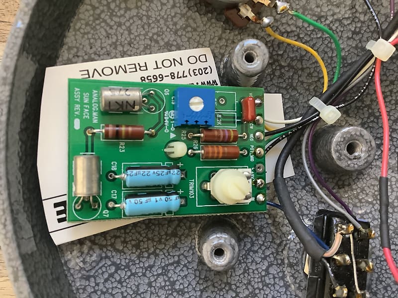 Analogman NKT275 “white dot” Sunface 2007 - in Dunlop Fuzz | Reverb