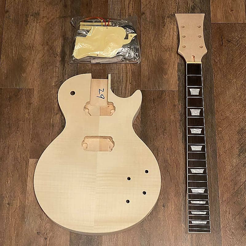 Stadium LP380 Build Your Own Electric Guitar LP Style Kit | Reverb