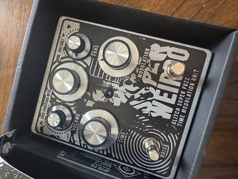 JPTR FX Super Weirdo 2020 - Silver/Black | Reverb