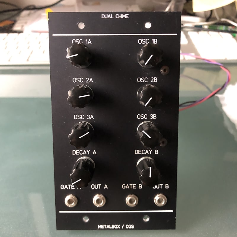 Metalbox CGS Dual Chime Hihat & Cymbal generator Frac Rack | Reverb