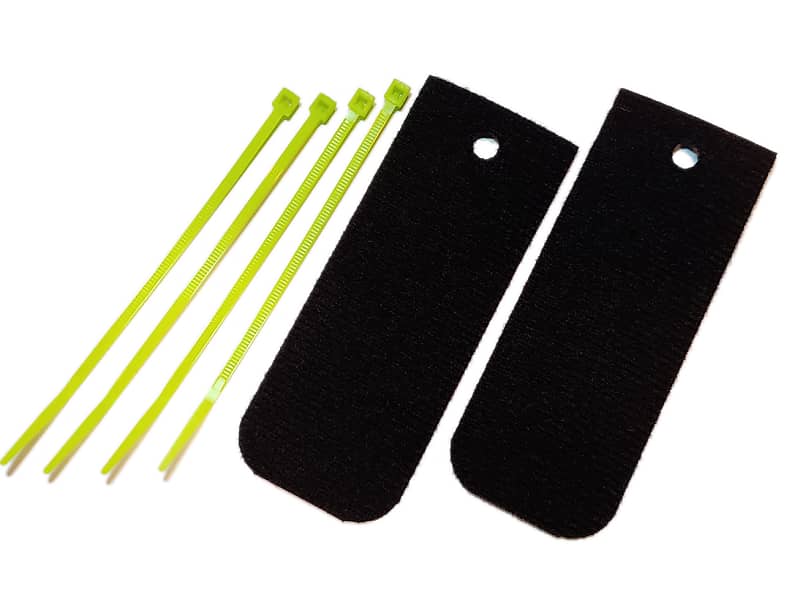 Pedal Python™ Extra End Wraps Black (Velcro) | Reverb Canada