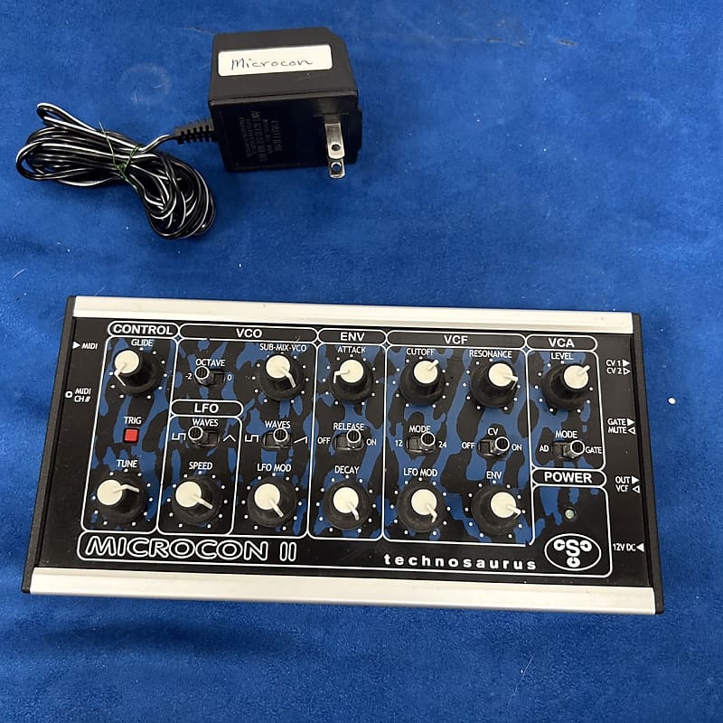 Technosaurus Microcon II Rare Analog Synthesizer | Reverb