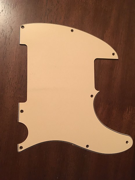 Warmoth Esquire Pickguard 3-ply Cream | Reverb