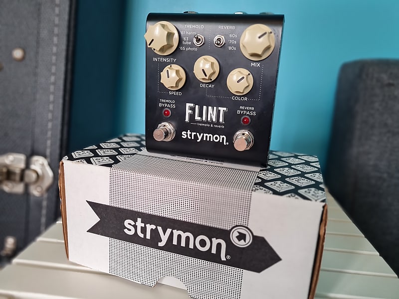 Strymon Flint Reverb and Tremolo V1 2012 - 2022 - Black with | Reverb