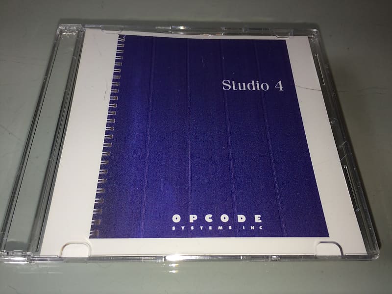 Opcode Studio Four Manual on DVD 1999 | Reverb