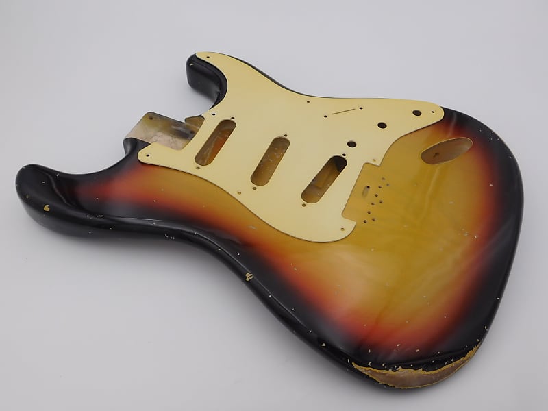 3lbs 9oz BloomDoom Nitro Lacquer Aged Relic 3 Tone Sunburst | Reverb