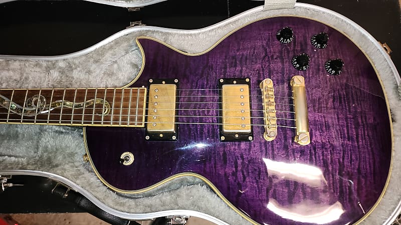 Jay Turser JT-200 1998 - Trans purple sunburst | Reverb