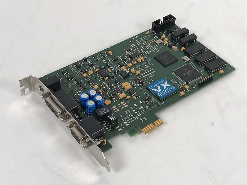 Digigram VX222e PCIe Digital Broadcast Audio Card | Reverb