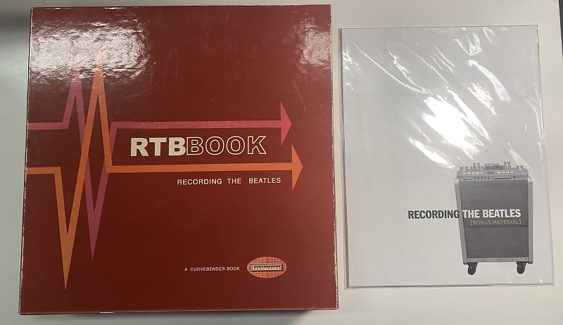 Recording the Beatles hardcover book and bonus materials | Reverb