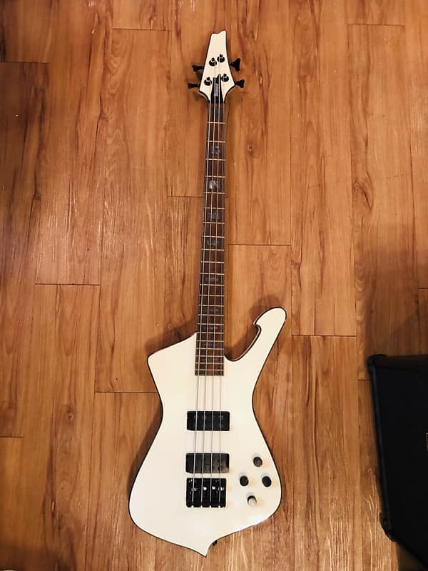 Ibanez Iceman Bass ICB300EX White Active Electronics | Reverb