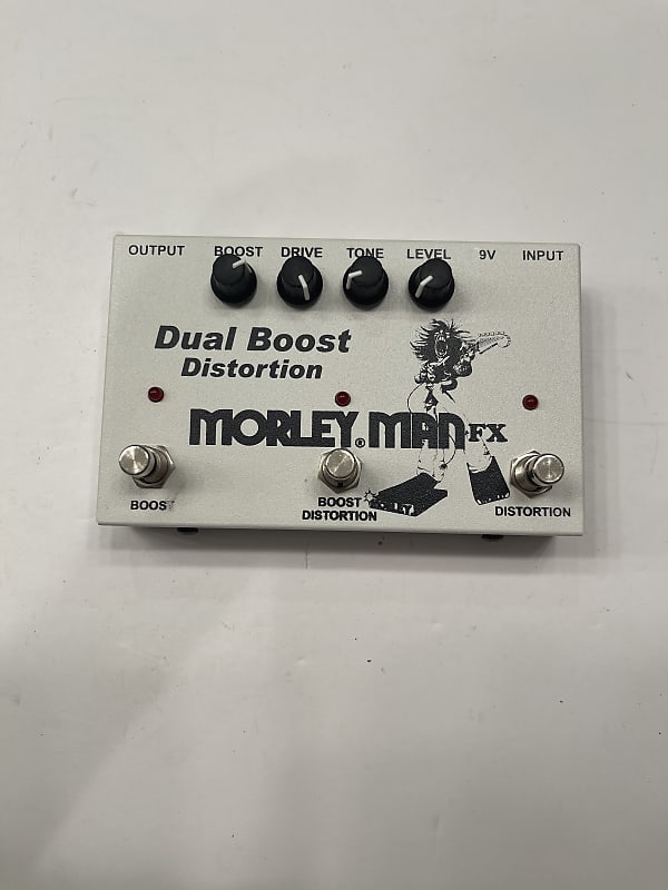 Morley Man FX MDB2 Dual Boost Distortion V2 Booster Guitar | Reverb