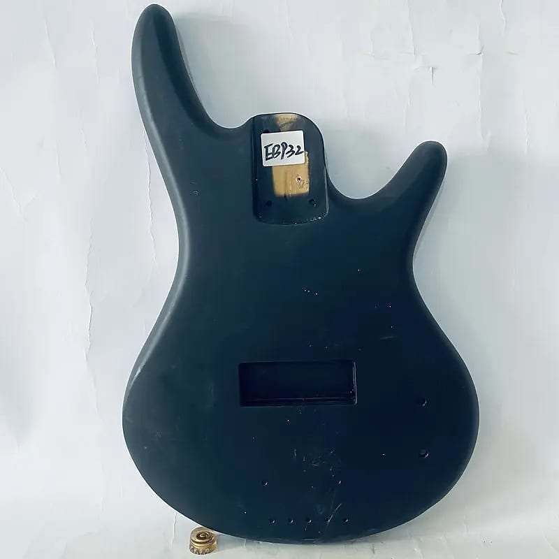 Matte Black DIY Project Basswood Bass Guitar Body | Reverb