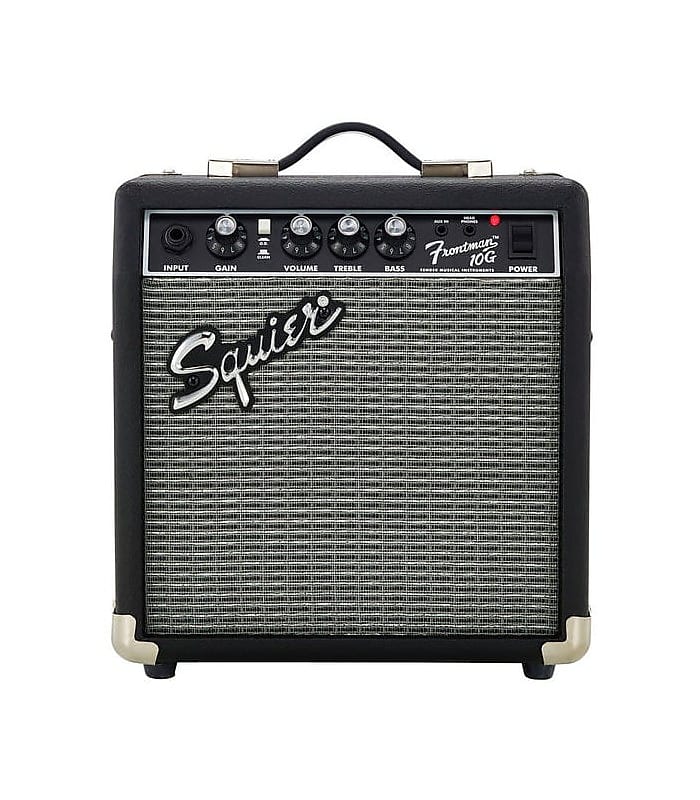 Squier Frontman 10G 2022 - In Box (Black with Silver Grille | Reverb