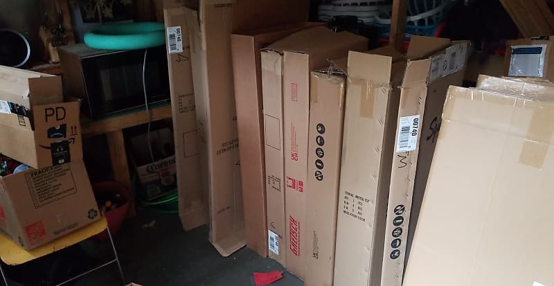 Guitar / Bass cardboard shipping boxes (5 each) | Reverb