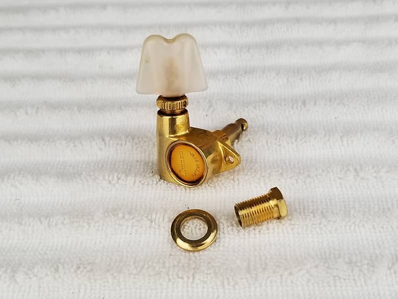 1970s Ibanez Artist Pearl Button Tuner (1) - D-Side | Reverb