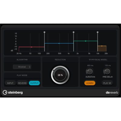 Steinberg WaveLab Elements 11 - Audio Editing and Processing | Reverb
