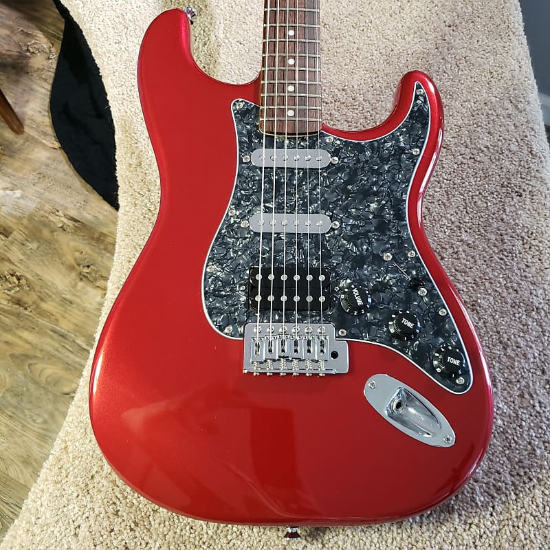 2019 Squire SSH Stratocaster, Fully Restored, with Hardshell | Reverb