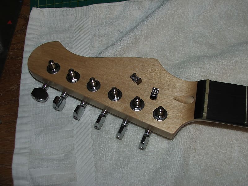 Loaded guitar neck.....22 frets...take a look..no fret | Reverb