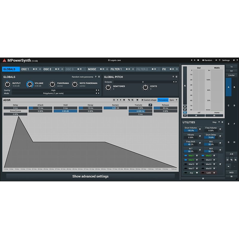 MeldaProduction MPowerSynth | Reverb