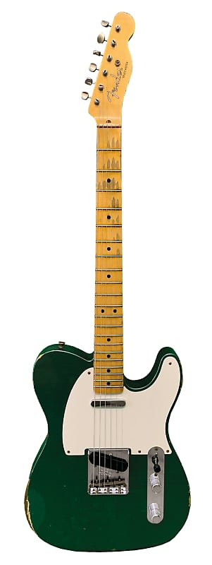 Fender CS 51'Tele Relic Aged Sherwood Metal | Reverb