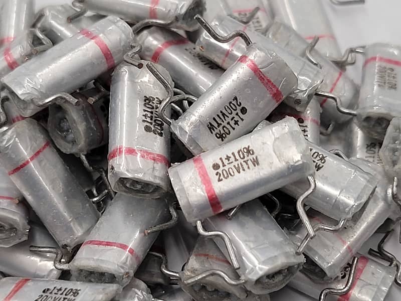 ITW 0.1 uF 200 Volt Capacitors Bag Of 65 | Reverb