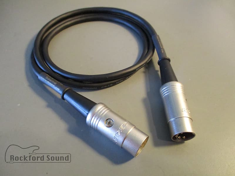 Mogami W2948 | 45 FT | Gold 5 Pin MIDI Synchro Cable | Reverb