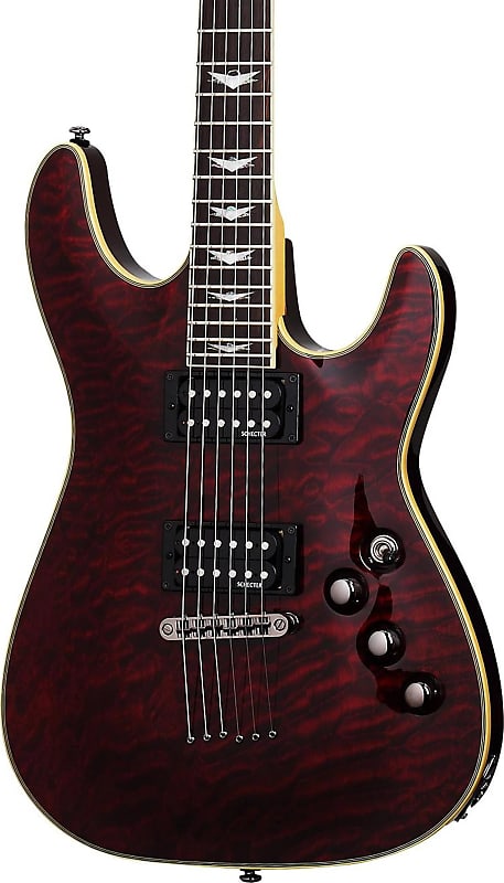 Schecter Omen Extreme-6 Electric Guitar, Rosewood | Reverb