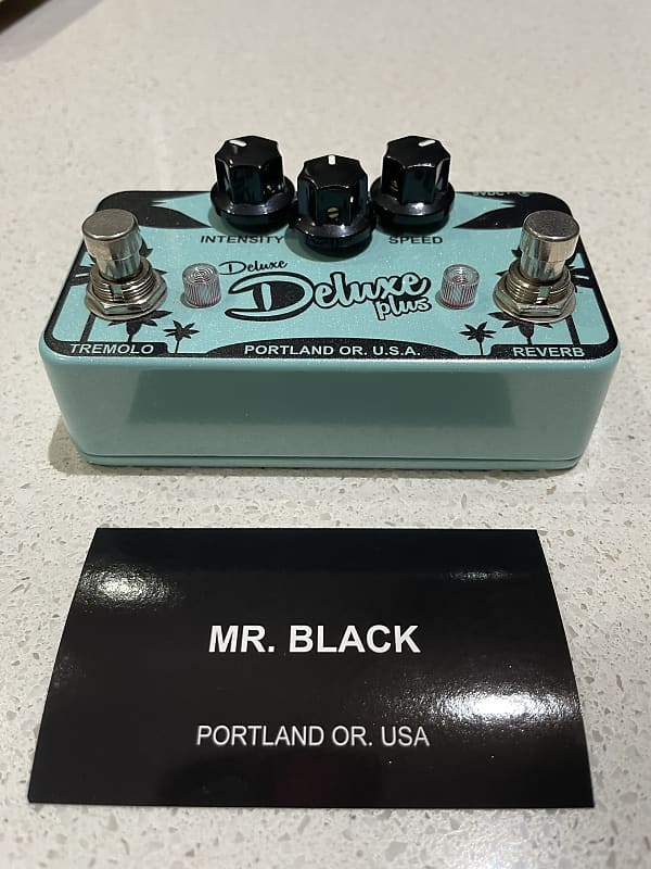 Mr. Black Deluxe Plus, Spring Reverb & Tremolo | Reverb Australia