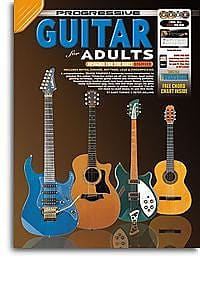 Progressive: Guitar For Adults (Book/CD/DVDs/DVD-ROM/Poster) | Reverb