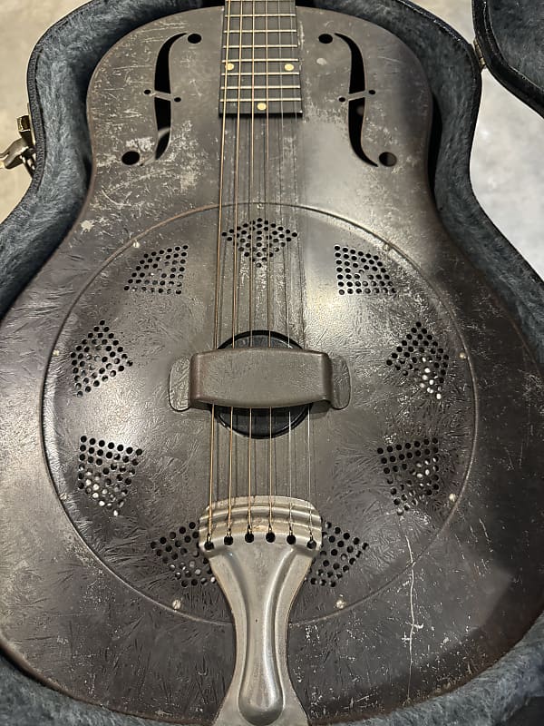 National Duolian 1930s - Metallic silverish | Reverb