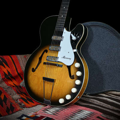 1960's Harmony Rocket "Sunburst" | Reverb