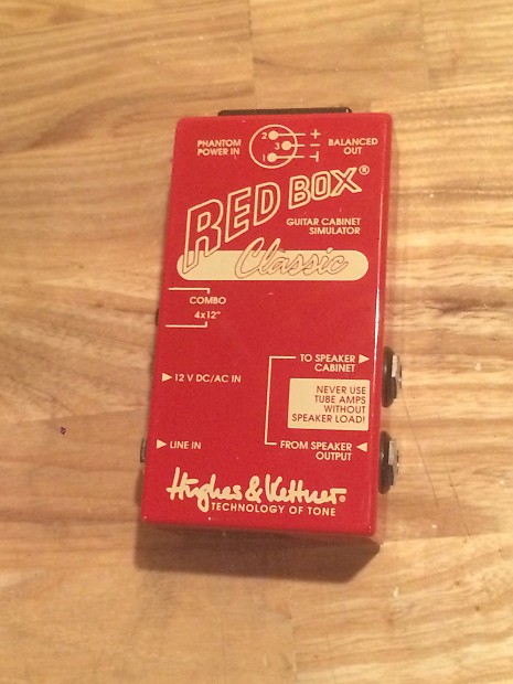 Hughes & Kettner Red Box Classic Red | Reverb