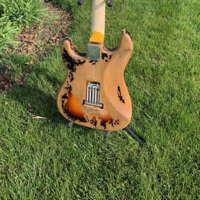 SRV Number One #1 Relic Strat Replica - Custom Licensed & | Reverb UK