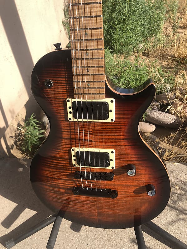 Kiesel CS6 2021 with roasted flamed maple neck and fretboard! | Reverb