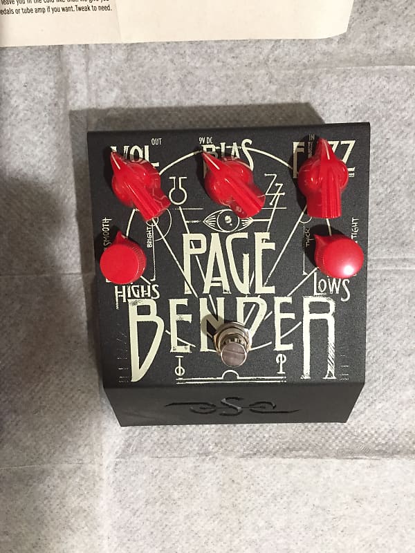 Deep Trip Land Page Bender 2022 Black/Red | Reverb