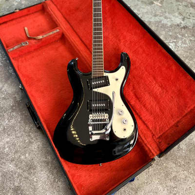 Mosrite Avenger - Black beauty original vintage MIJ Japan | Reverb