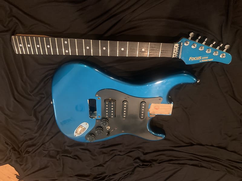 Kramer Focus 3000 1984-1987 Made in Japan - Metallic Blue | Reverb