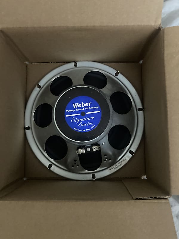 Weber Signature 8” ceramic Champ Speaker | Reverb