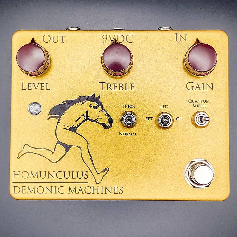 Demonic Machines Homunculus 2022 gold klone w/ mods | Reverb