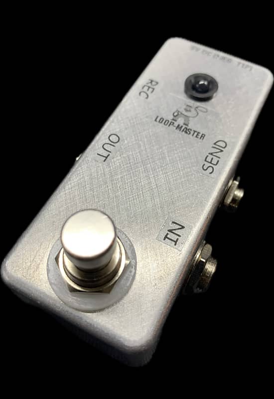 Loop-Master Pedals Micro True Bypass Looper Loop | Reverb Australia