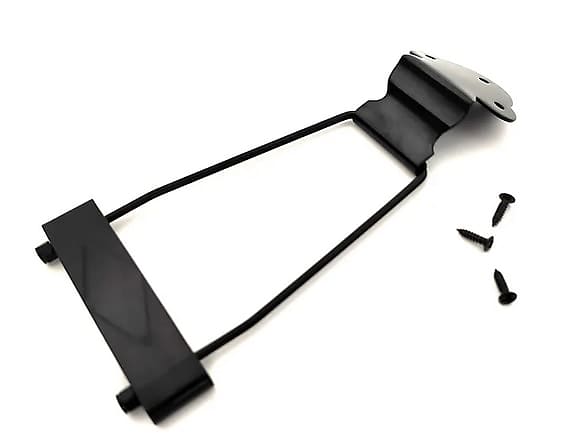 WD 12 String Trapeze Tailpiece Black | Reverb