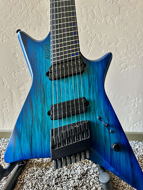 Kiesel XM8 2021 - Trans aqua burst satin matte | Reverb