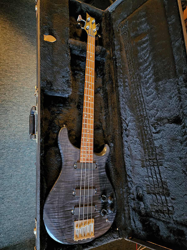 PRS Bass 4 1989 Trans Black | Reverb