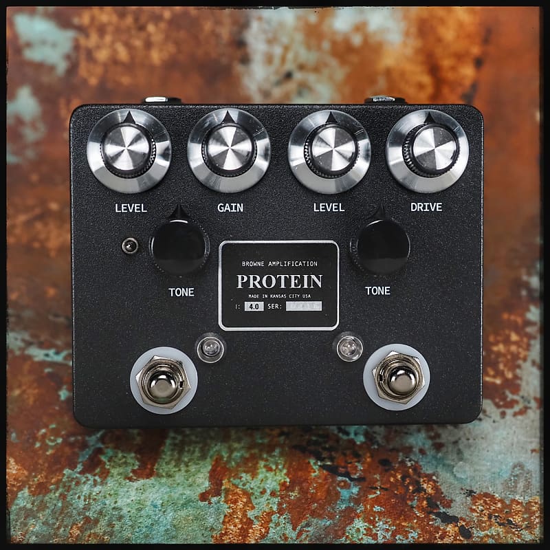 Browne Amplification Protein Dual Overdrive Pedal v4 | Reverb