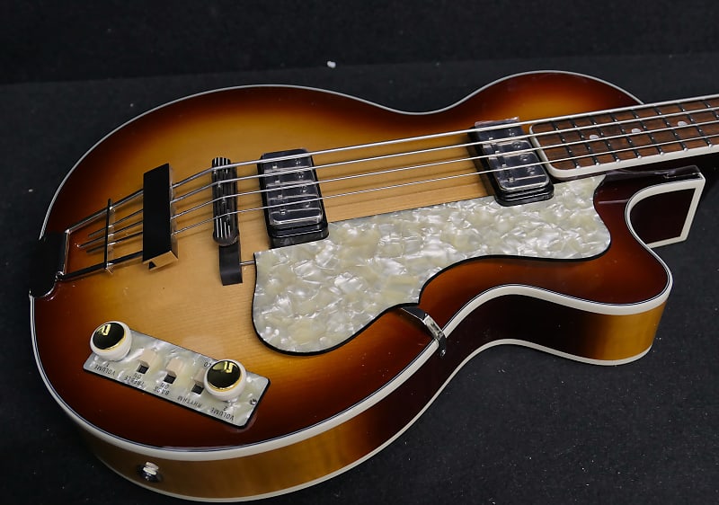 Hofner HCT-500/2-SB Contemporary Club Bass Guitar Vintage | Reverb