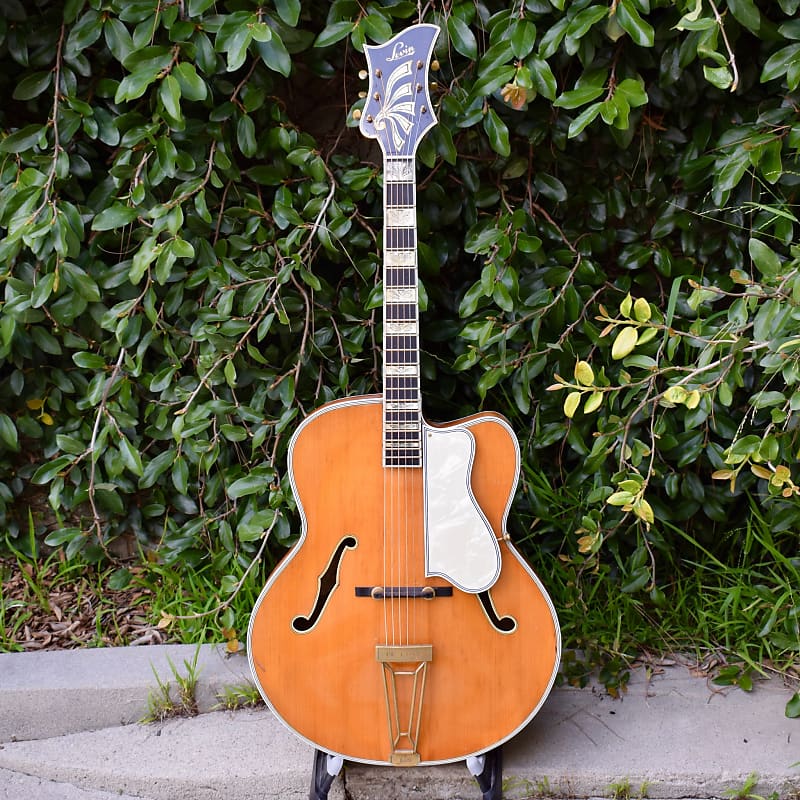 Levin Deluxe Cutaway 1952 Acoustic Archtop Vintage Guitar | Reverb