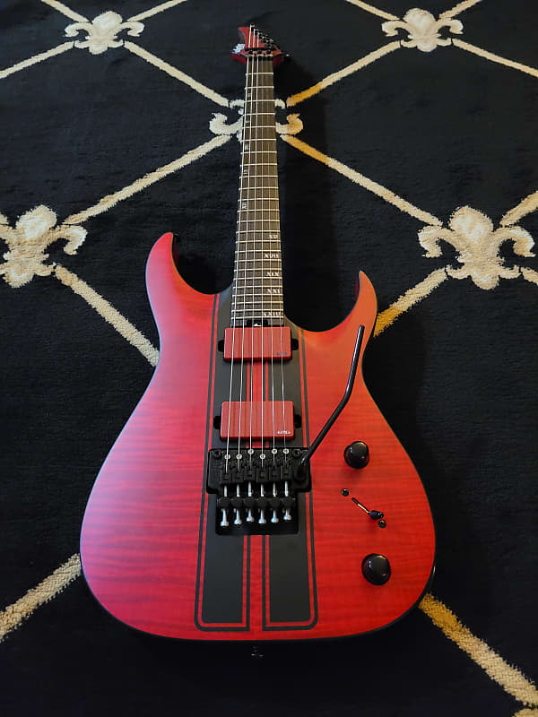 Schecter Banshee GT FR Satin Trans Red | Reverb